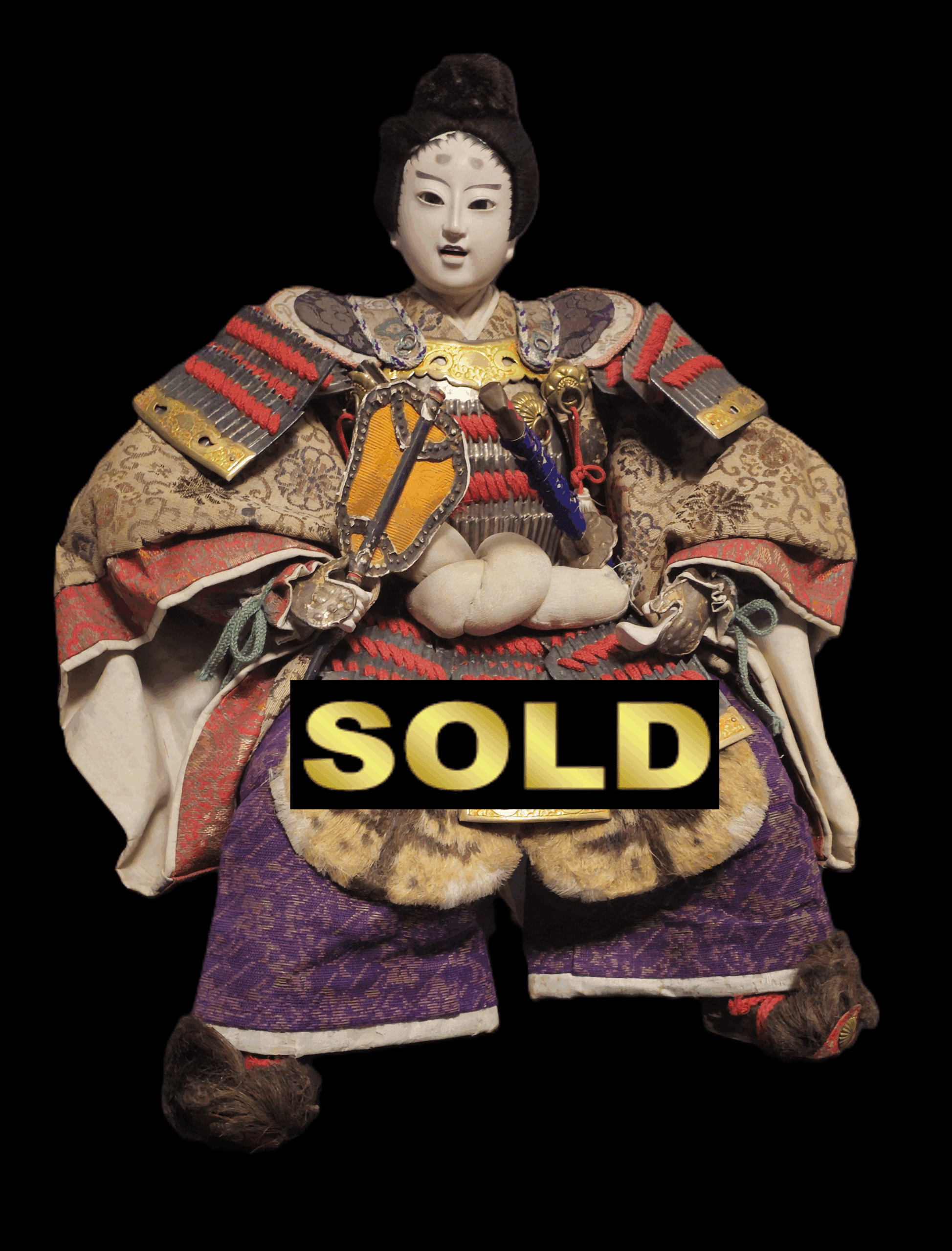 Samurai Musha Ningyo Warrior Doll Emperor Ojin - Bushidoshop